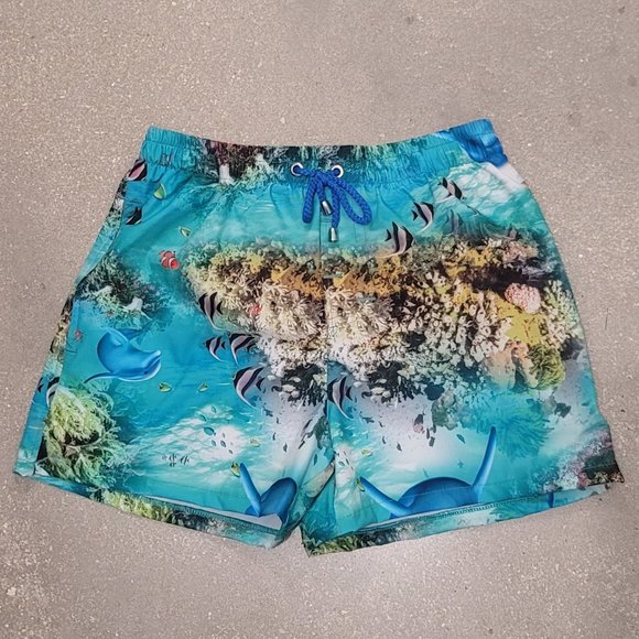 SNK | Swim | Snk Coral Reef Swim Shorts | Poshmark